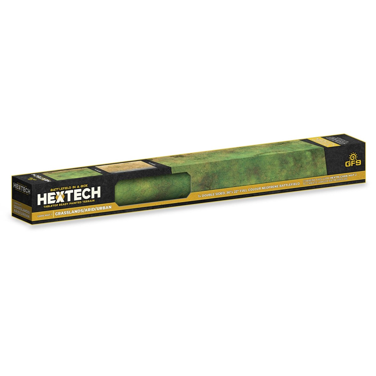 Hextech: Grasslands/Arid Urban Gaming Mat, 36,00