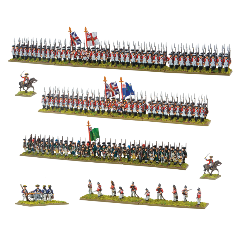 Black Powder Epic Battles: Revolution! - British Army Brigade, 29,60