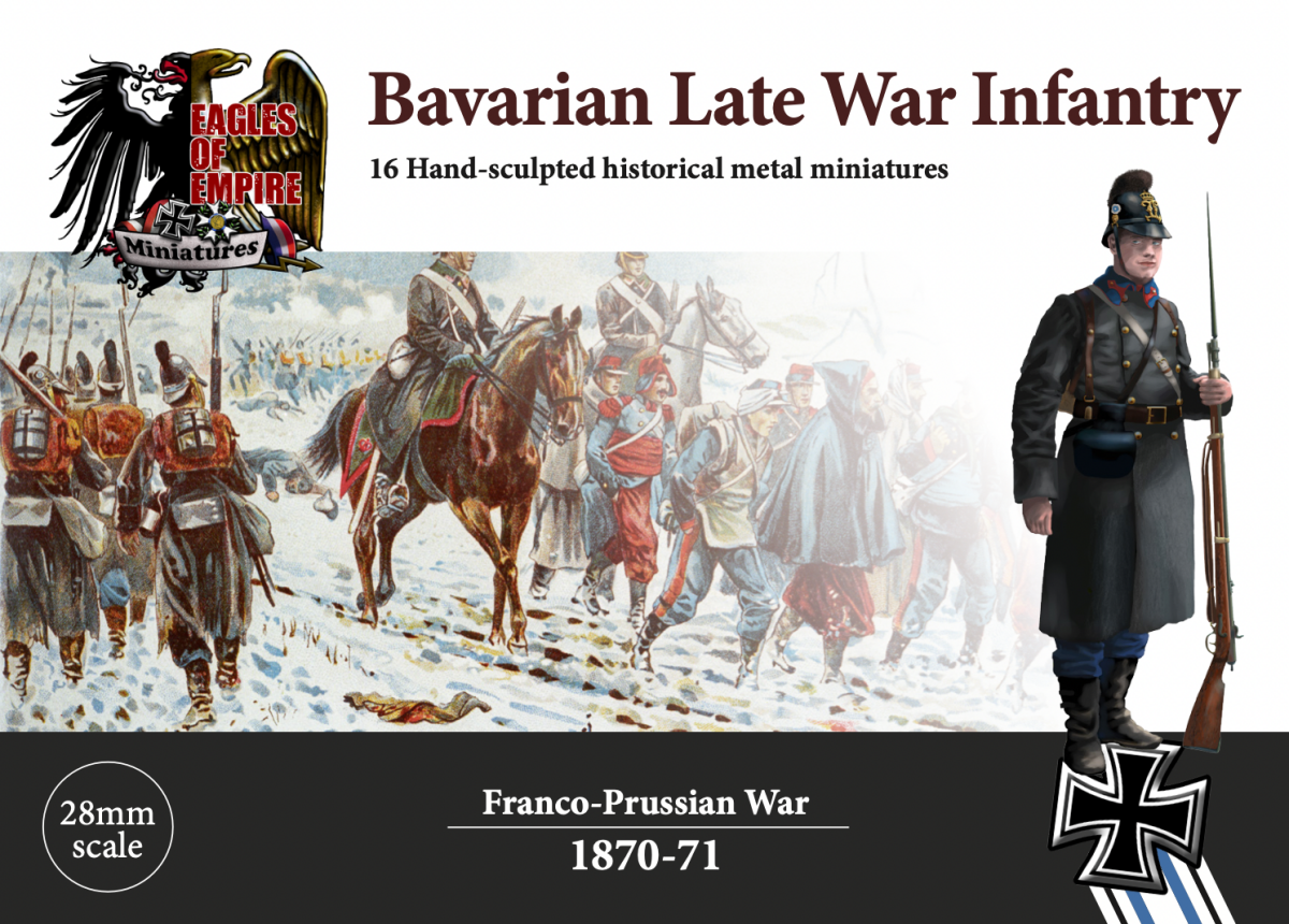 Franco-Prussian War 1870-71: Bavarian Late War Infantry, 34,15