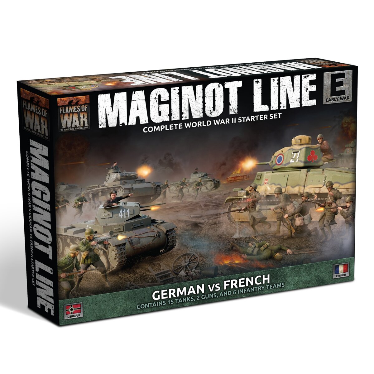 Maginot Line: Complete World War II Starter Set - German vs. French, 81 ...