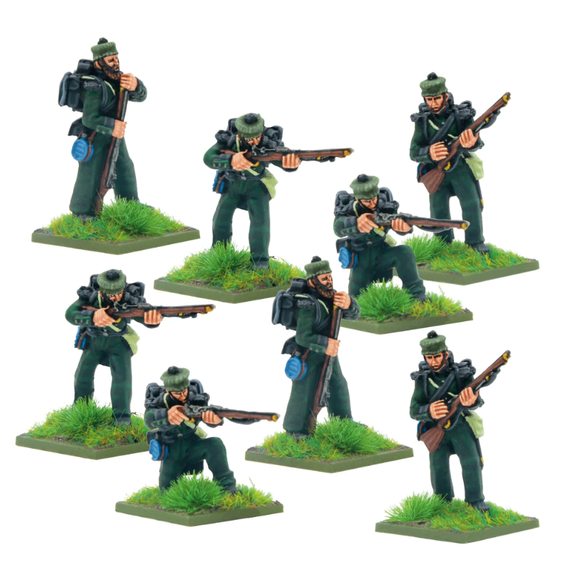 The Crimean War 1853-1856: British Rifle Brigade in Forage Caps, 17,20