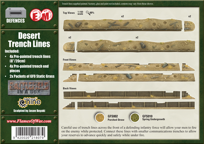 Desert Trench Lines, 14,40