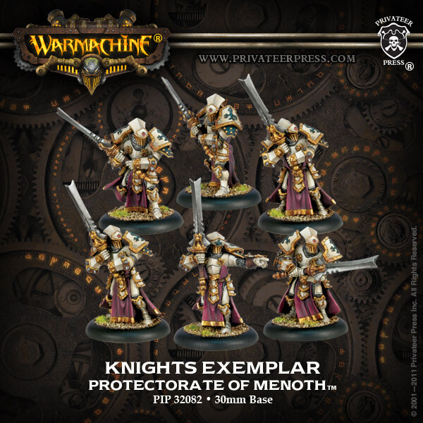 Protectorate of Menoth Knights Exemplar Unit, 29,74