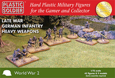 1/72 Late War German Infantry Heavy Weapons, 22,35