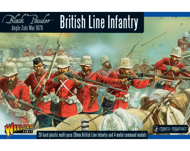 Anglo-Zulu War: British Line Infantry, 24,00