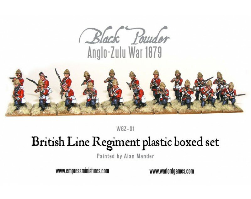 Anglo-Zulu War: British Line Infantry, 24,00