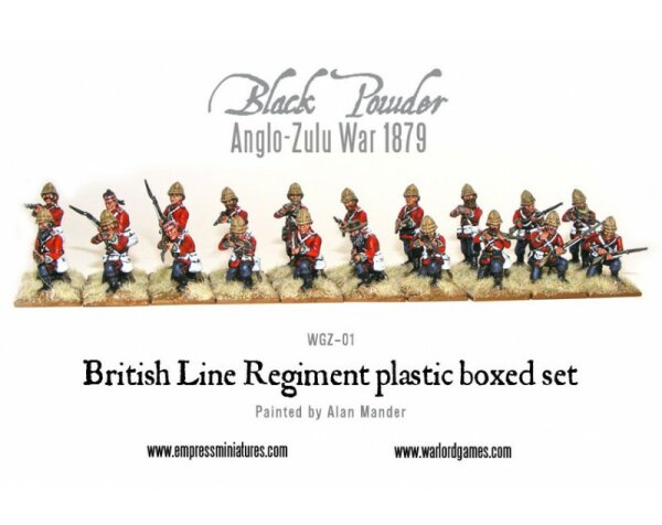 Anglo-Zulu War: British Line Infantry, 24,00