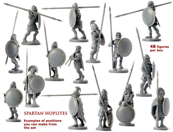 Spartan Armoured Hoplites - 5th to 3rd Century BC, 28,16