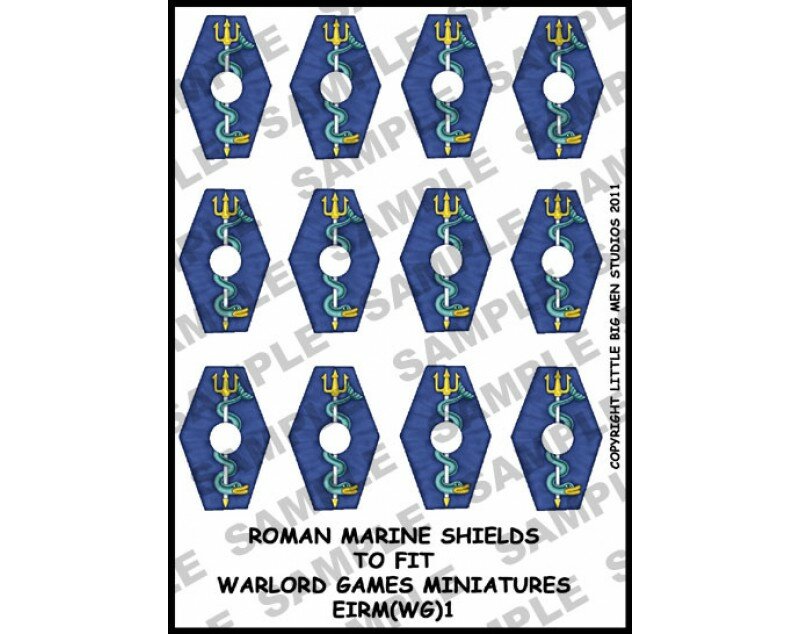 Roman Marine Shields Design 1, 5,70