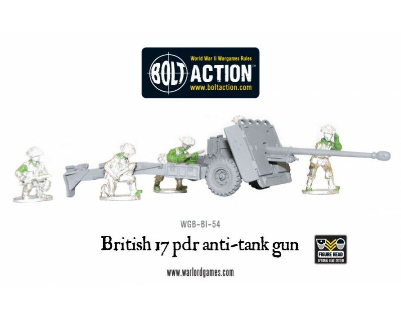 British Army 17pdr Anti-Tank Gun, 23,75