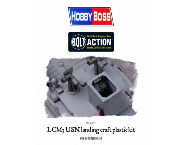 WW2 LCM 3 USN Vehicle Landing Craft, 33,65