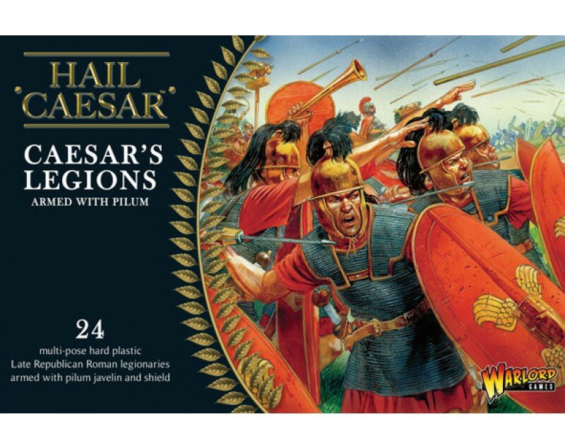 Caesarian Romans: Caesars Legions Armed with Pilum, 25,50