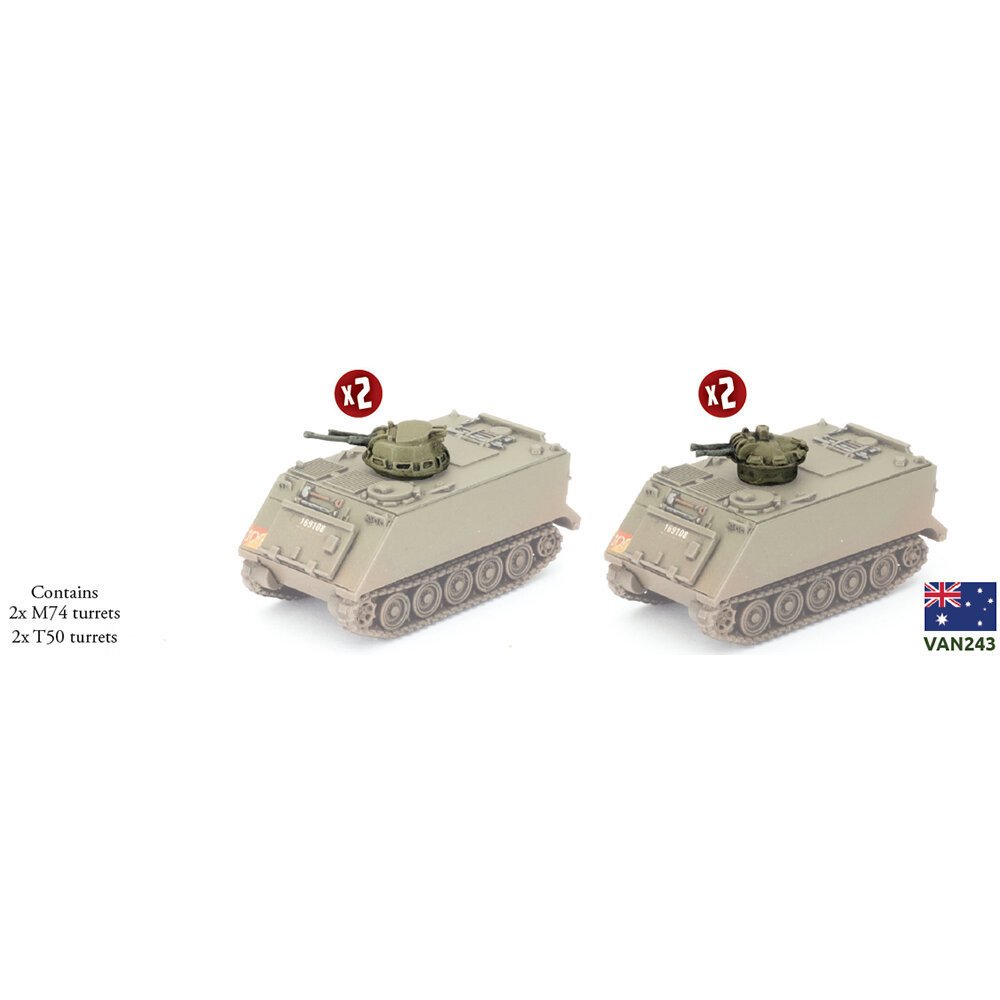 M113 M74C & T50 Turrets, 7,65