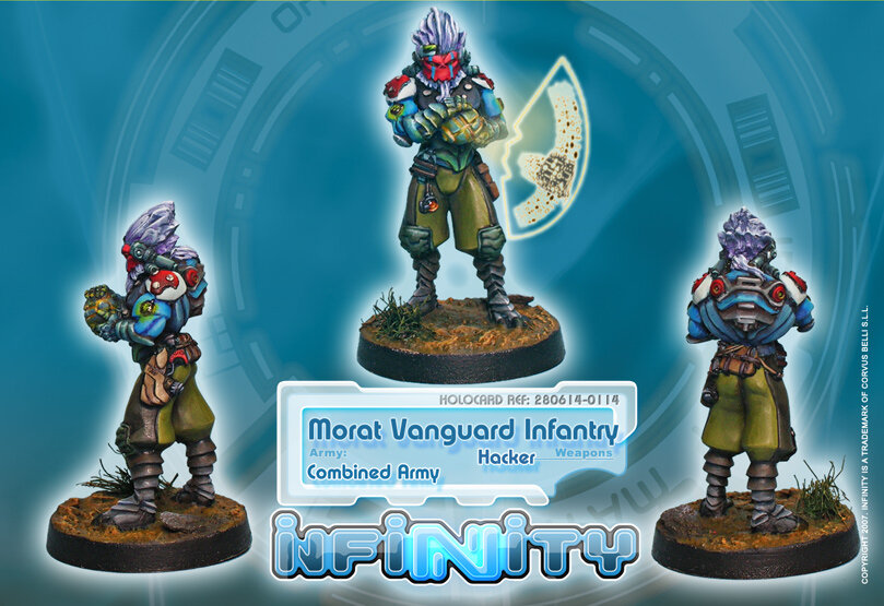 Combined Army - Morat Vanguard Infantry (Hacker), 7,88
