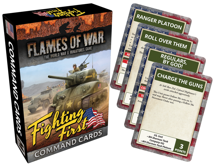 Fighting First Command Cards, 4,05