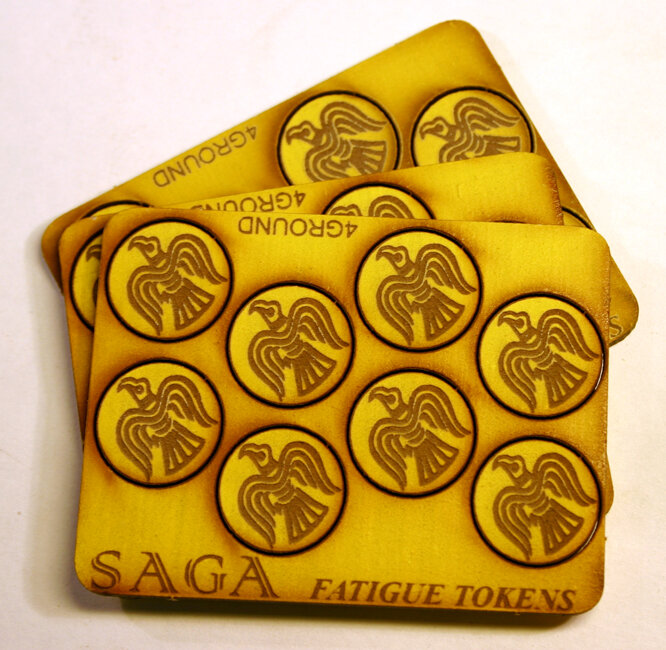 SAGA Fatigue Tokens - Raven Designs, 7,15