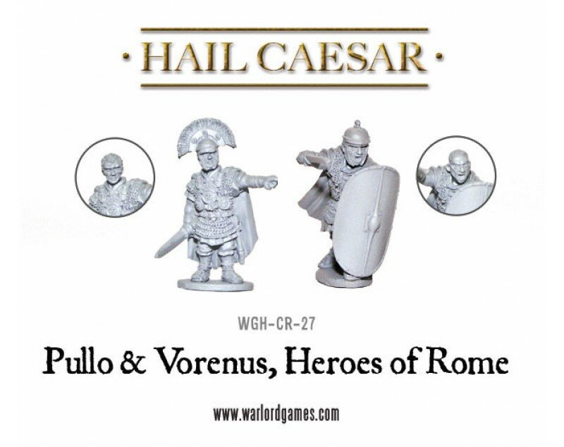 Caesaren - Pullo & Vorenus, Heroes of Rome, 8,00