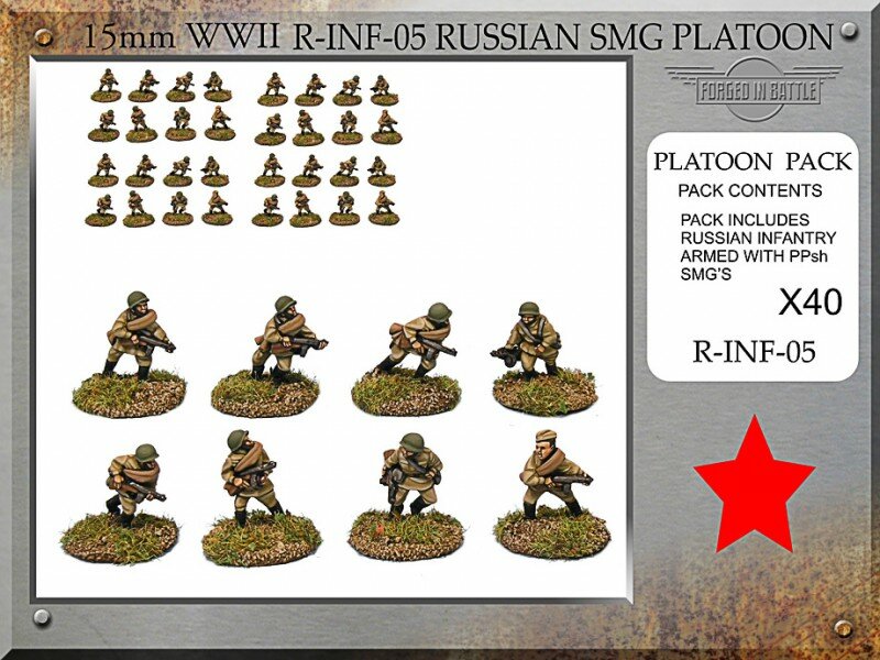 Russian Sub-Machine Gun Platoon, 18,15