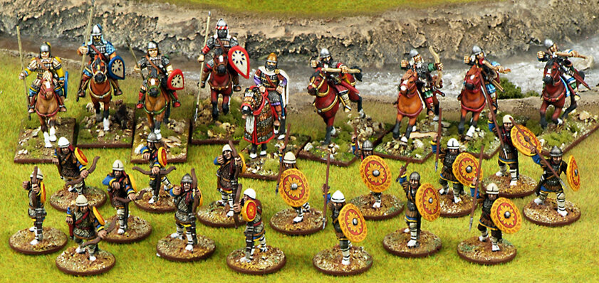 SAGA Starter Army - Byzantines Warband, 51,84