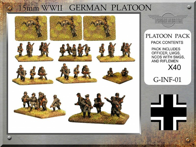 German Infantry Platoon, 18,50