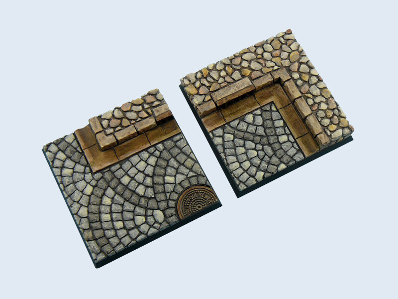 Cobblestone Bases: 50 x 50mm, 4,43