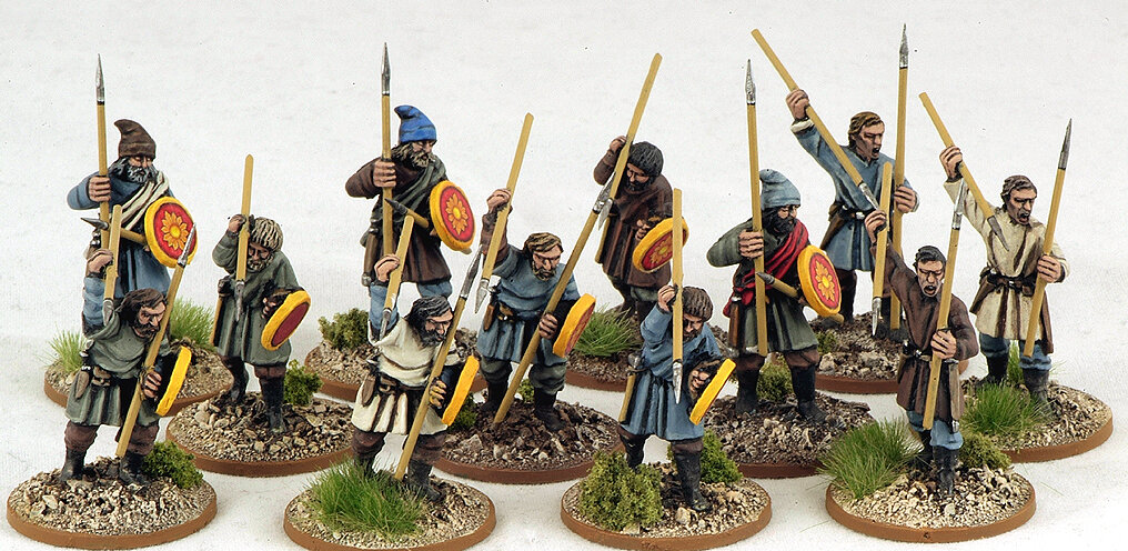 Byzantine: Psiloi (Levy with Javelins) (x12), 26,75