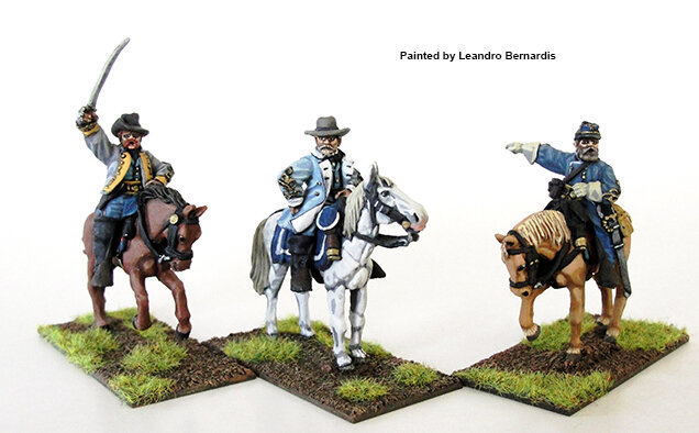 Confederate Generals Mounted, 15,25
