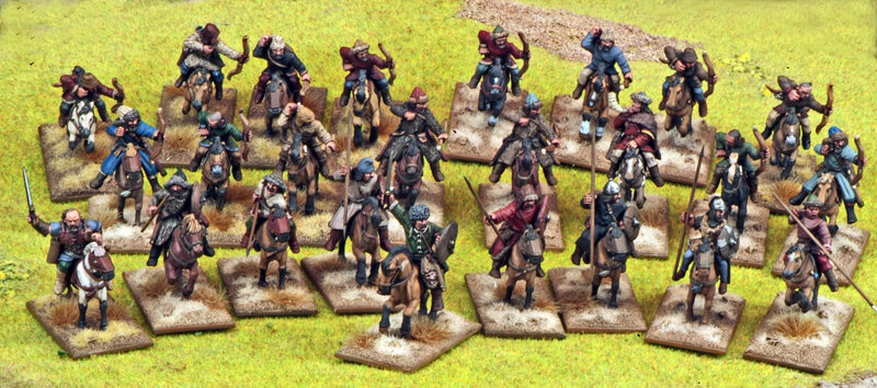 SAGA Starter Army - Steppe Tribes Warband, 77,75