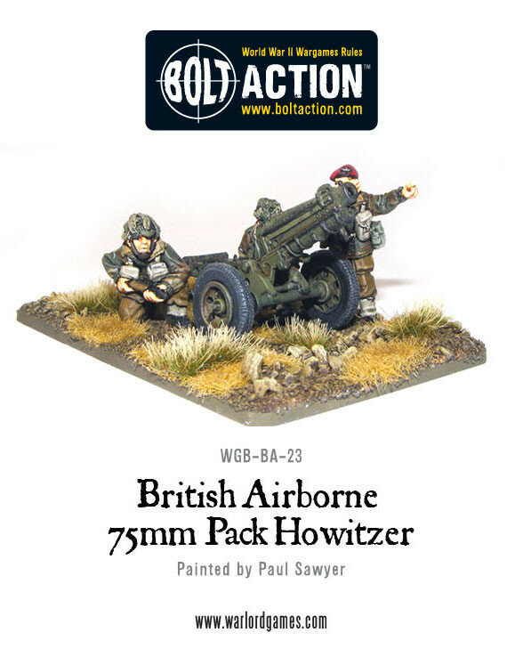 British Airborne 75mm Pack Howitzer, 18,85
