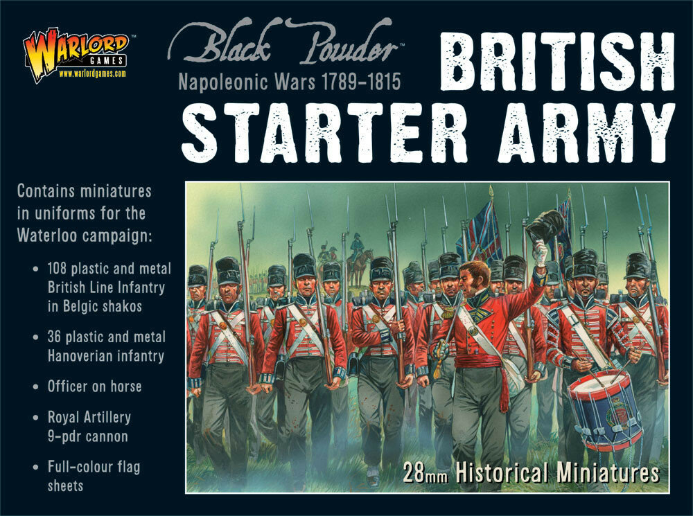 Napoleonic British Starter Army (Waterloo Campaign), 104,95