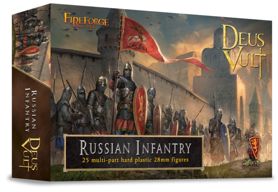Medieval Russian: Russian Infantry, 25,20