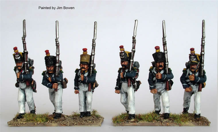 Light Infantry Flank Companies March Attack, 12,90