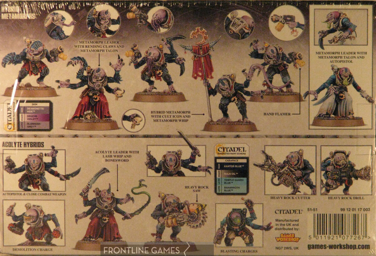 Tyranid Genestealer Cults Acolyte Hybrids, 28,71