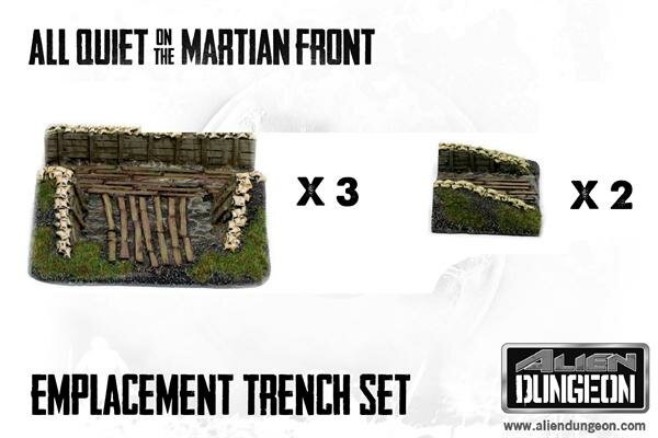 Artillery Emplacement Trench Set, 39,78