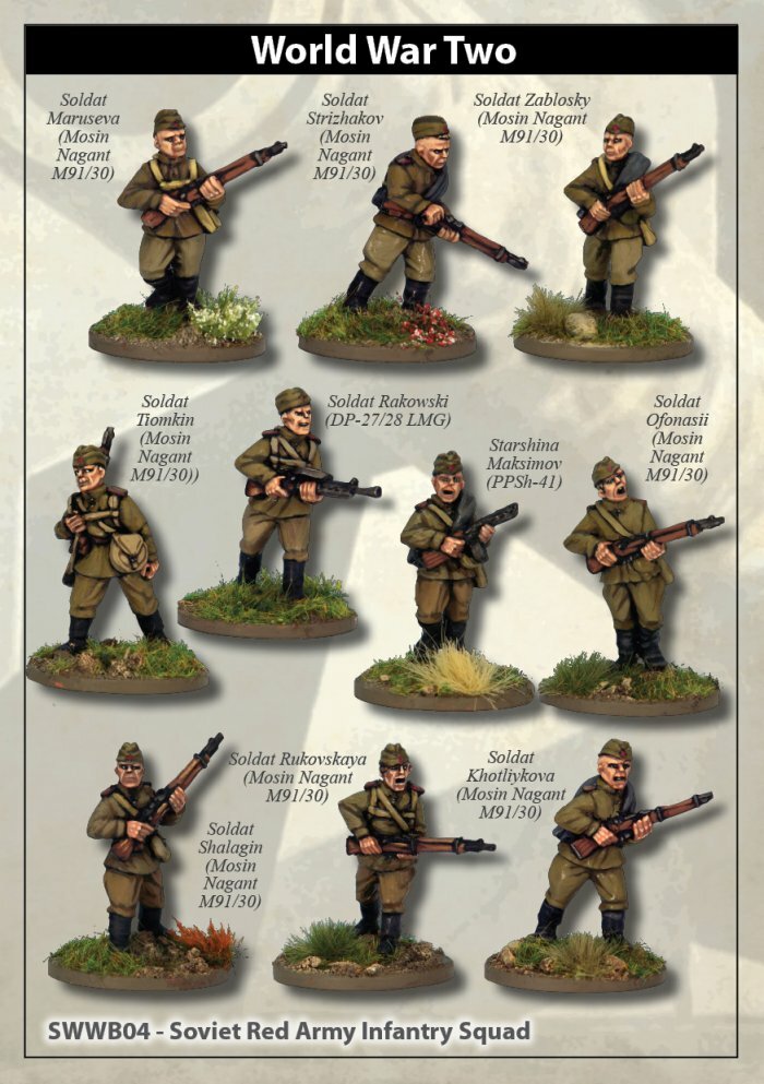 Soviet Infantry Squad 1, 16,90