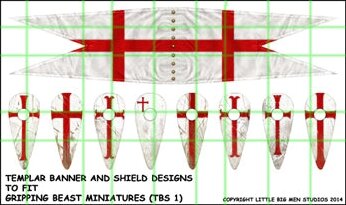 Templar Banner & Shield Designs, 12,02