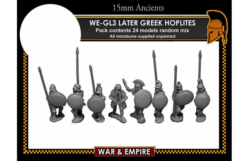 Later Greek Hoplite: Hoplites, 17,50