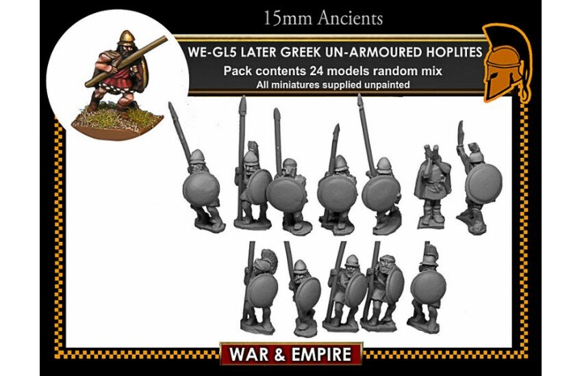 Later Greek Hoplite: Light-equipped Hoplites, 16,95