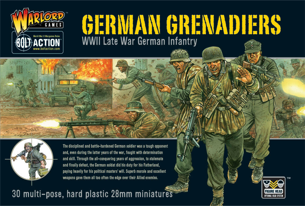 German Grenadiers: WWII Late War German Infantry, 33,60