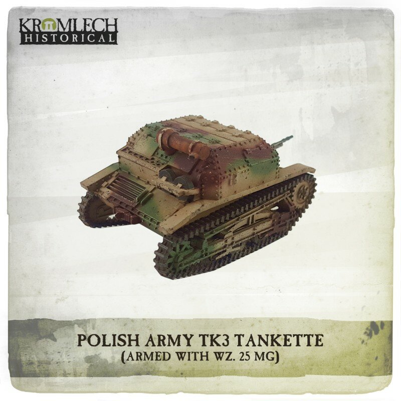 Polish Army TK3 Tankette, 18,05