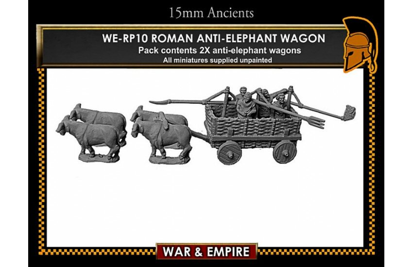 Republican Roman: Roman Anti-Elephant Wagons (Pyrrhic Wars), 16,95
