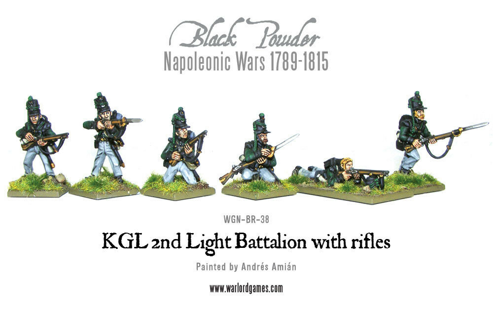 KGL Second Light Battalion with Rifles and Muskets, 11,83
