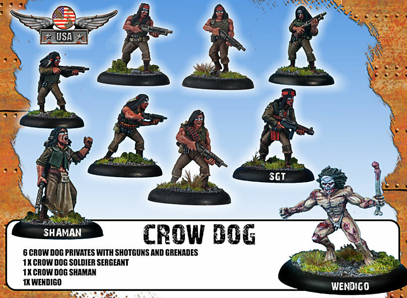 Crow Dog Soldiers (x8), 35,05