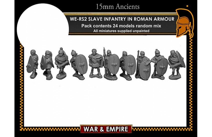 Later Republican Roman: Spartacus Slave Infantry in Roman Armour, 18,50