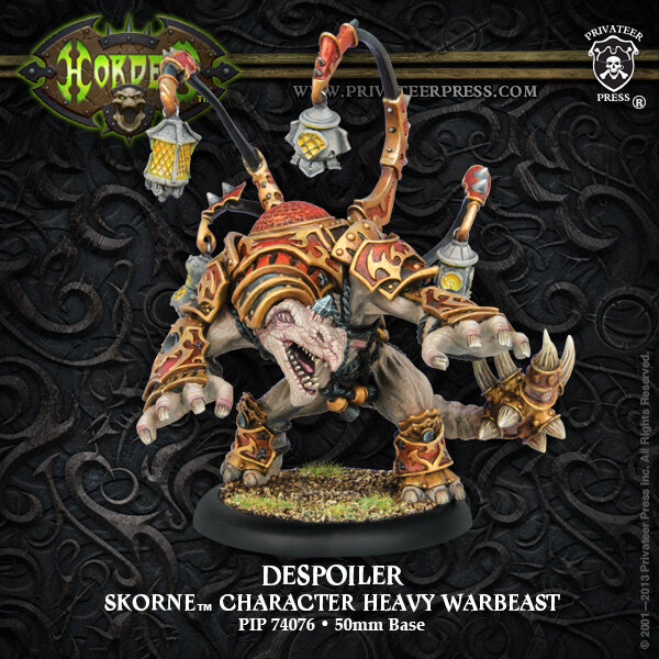 Skorne Despoiler Character Heavy Warbeast, 54,80