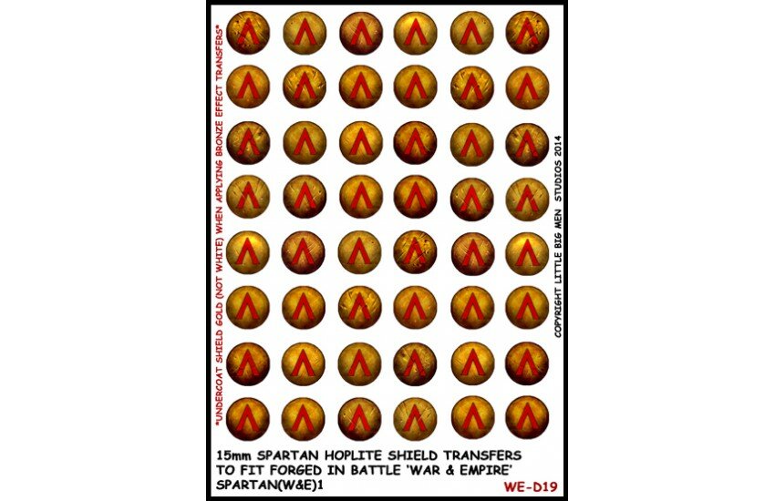 Spartan: Shields Decals, 5,30