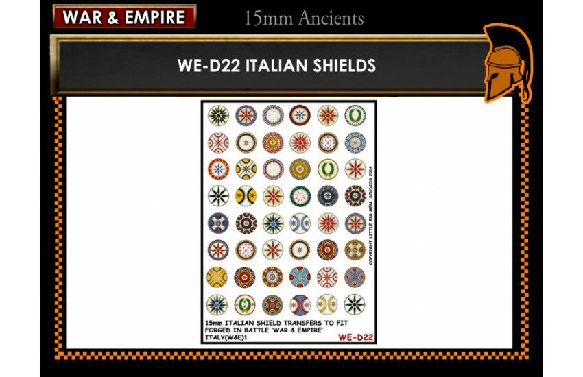 Italian: Shields, 5,50