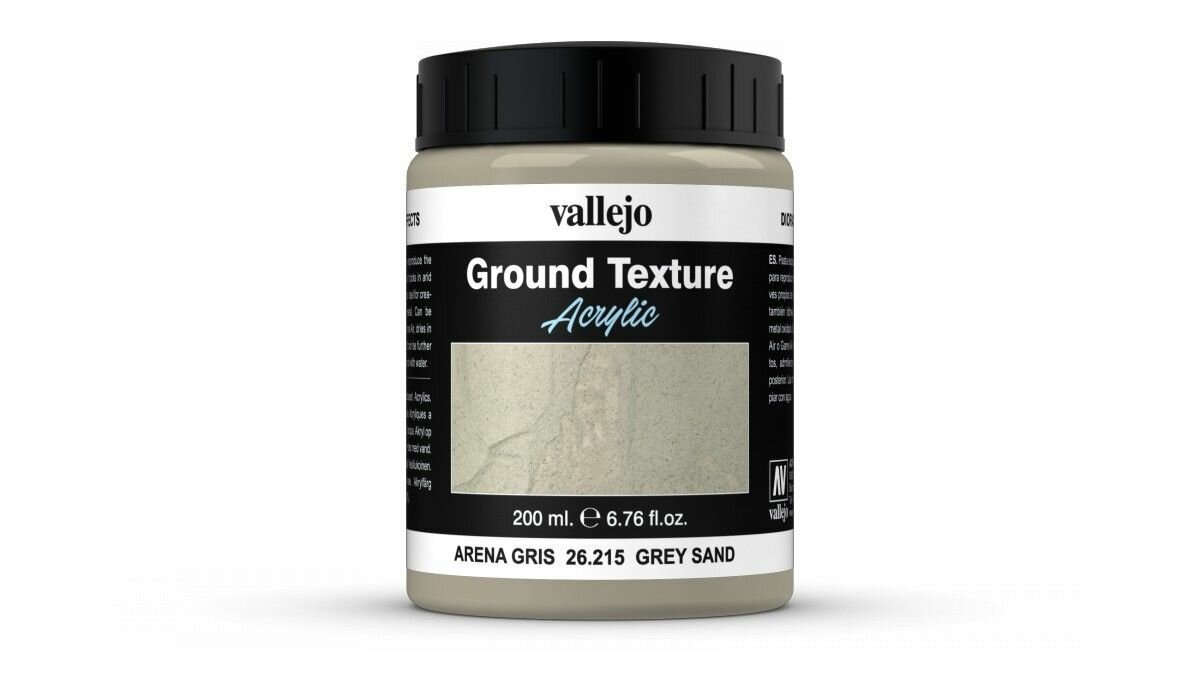 Vallejo Texture: Sandy Paste - Grey Sand, 9,31