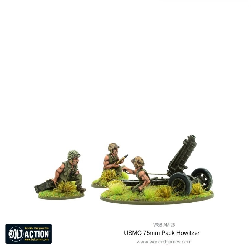 USMC 75mm Pack Howitzer Light Artillery, 19,55