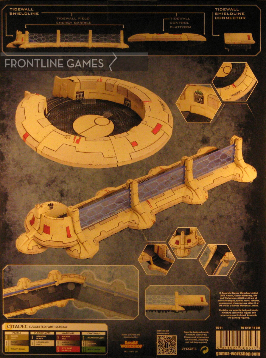 Warhammer 40,000: Tau Empire - Tidewall Shieldline, 44,90